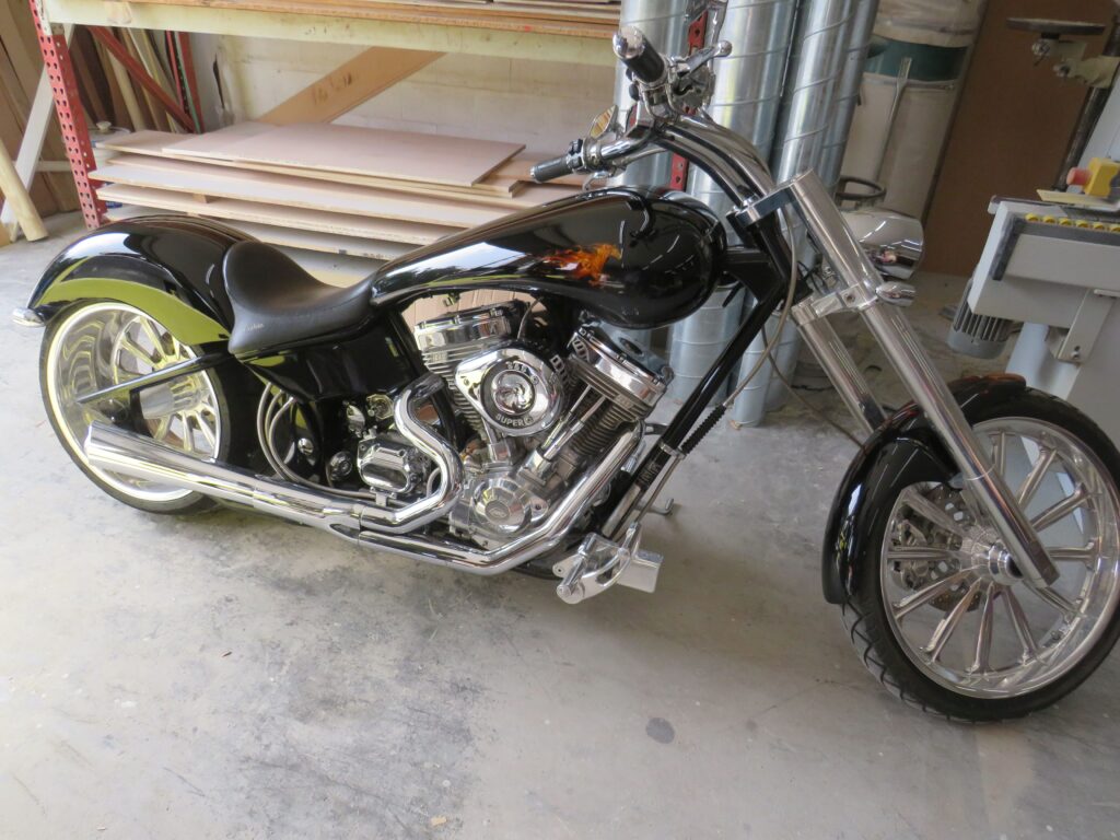 Paramount Custom Chopper Show Bike – Estate Owned – Kincaid Auction ...